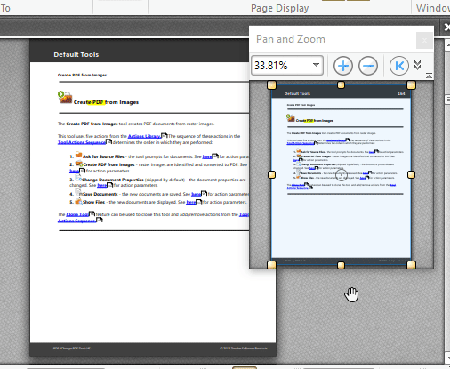 PDF-XChange Co Ltd :: Knowledge Base :: How do I use the Zoom Toolbar in PDF-XChange Editor?